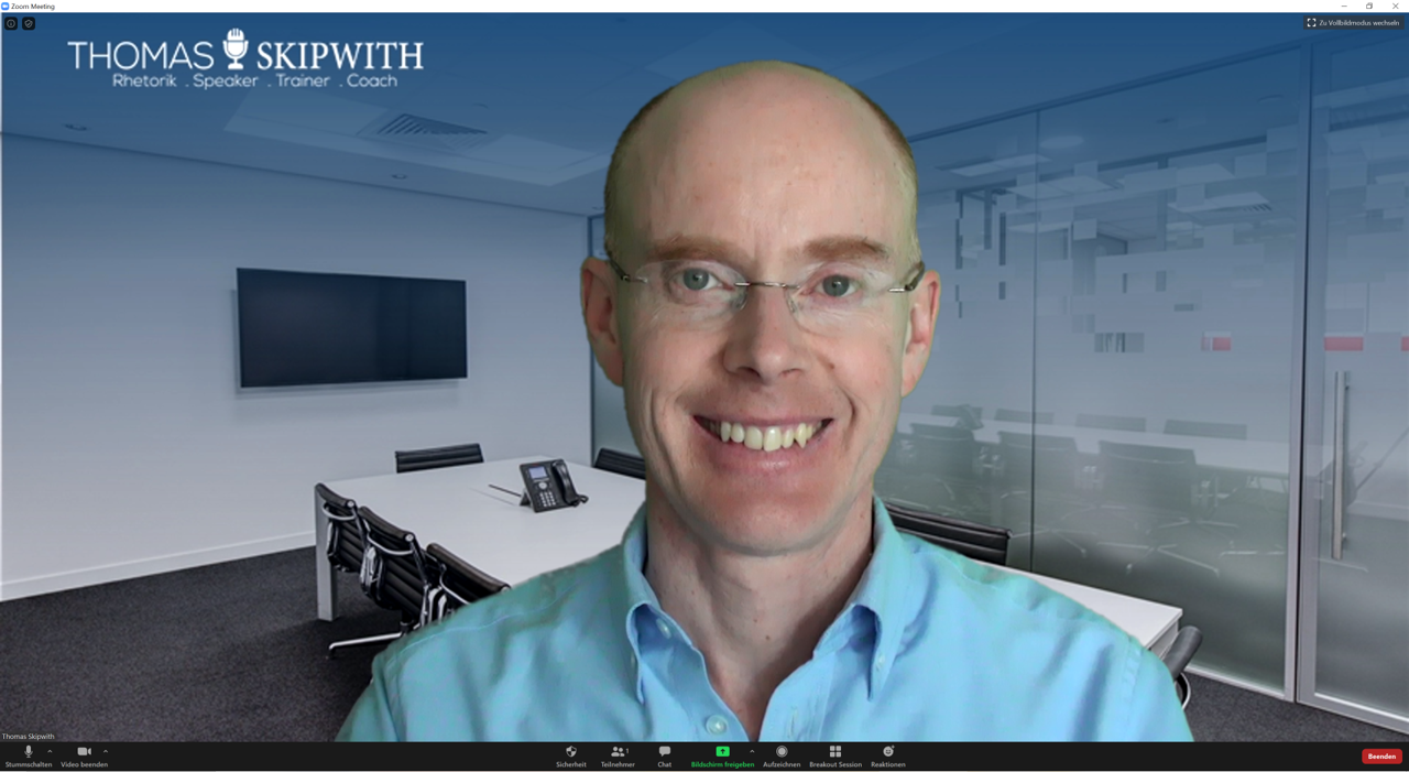 Online Meetings: So geht's! (Online-Rhetorik-Training) - Thomas ...